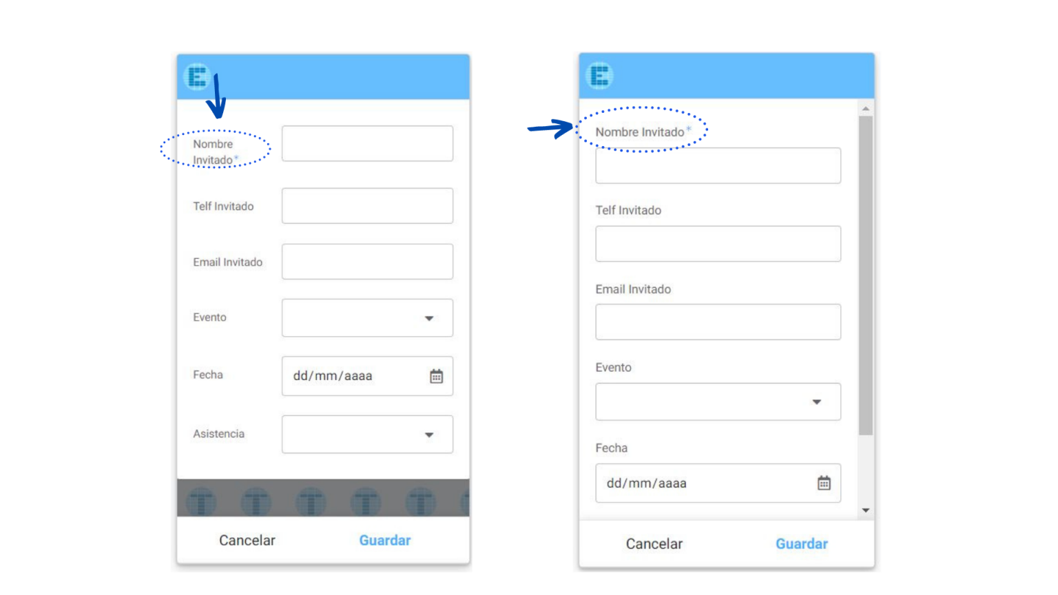 Tipos de formulario en tu App de AppSheet - Tailorsheet